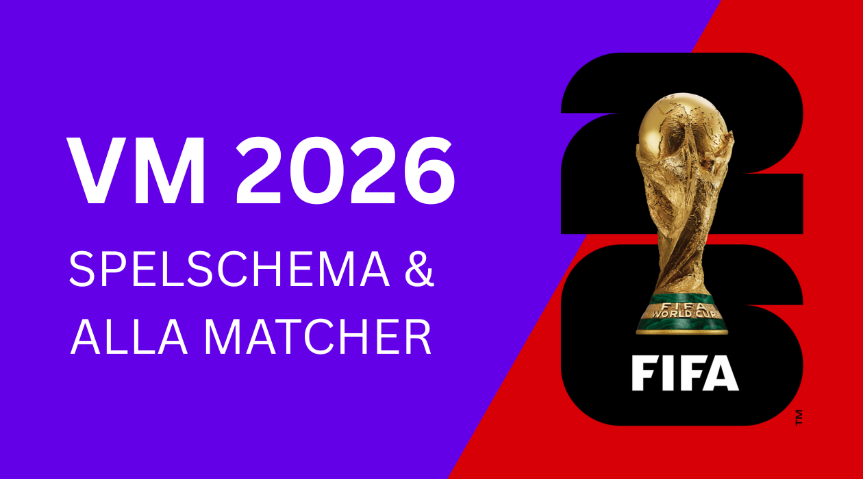 VM 2026 spelschema – datum, tider & alla arenor [Uppdaterad] - TV ...